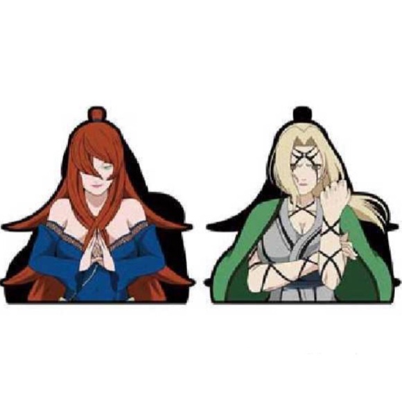 Art | Naruto Lady Tsunade And The Fifth Mizukage Mei Terumi Decal ...